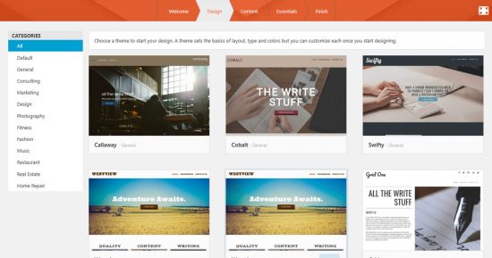 Installing your first BoldGrid Inspiration | BoldGrid