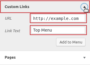 How to Disable a Top Menu Item Link | BoldGrid