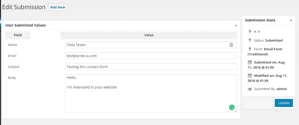 Understanding the Form Submission Options | BoldGrid