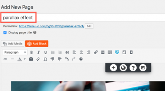 How to Create the Parallax Effect | BoldGrid