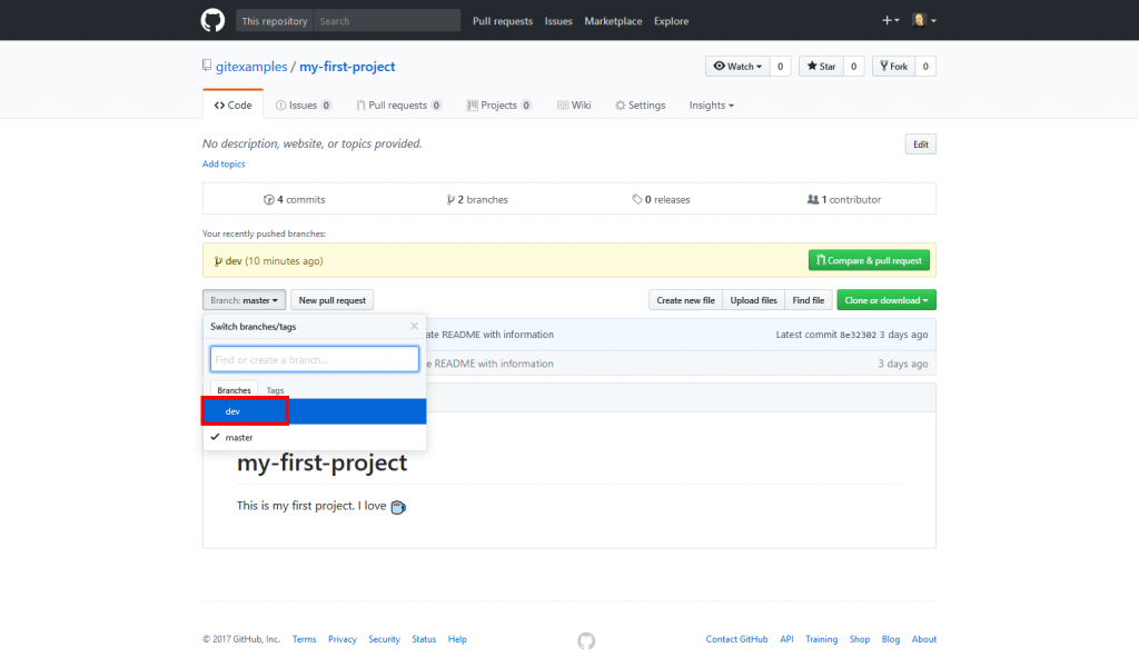 How to Create a Pull Request on a GitHub Repository