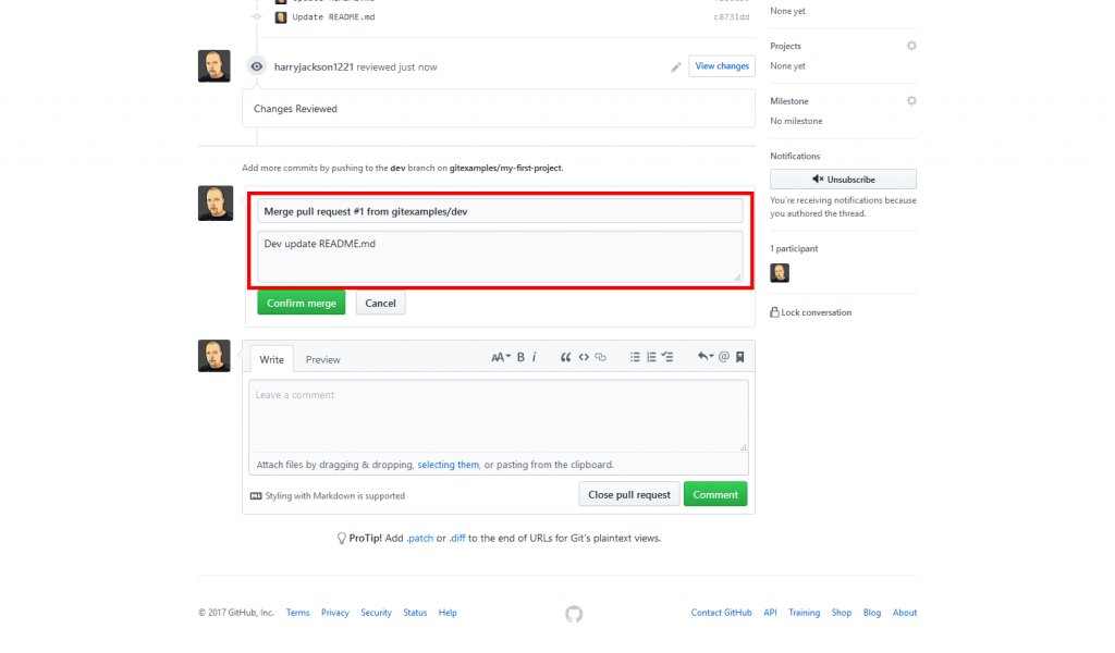 How to Create a Pull Request on a GitHub Repository