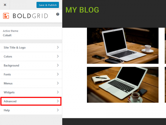 How to create BoldGrid Blocks - Styling the Content