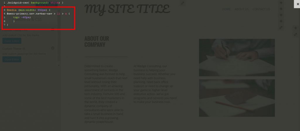 What is a CSS media query?