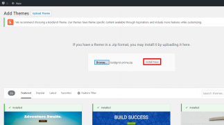 How to install the Starter Child Theme for BoldGrid
