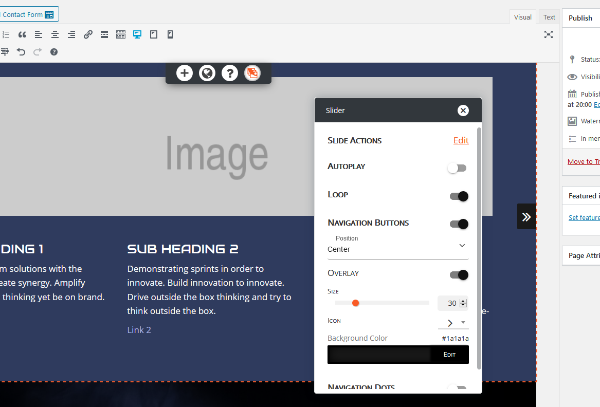 Working with Sliders | BoldGrid