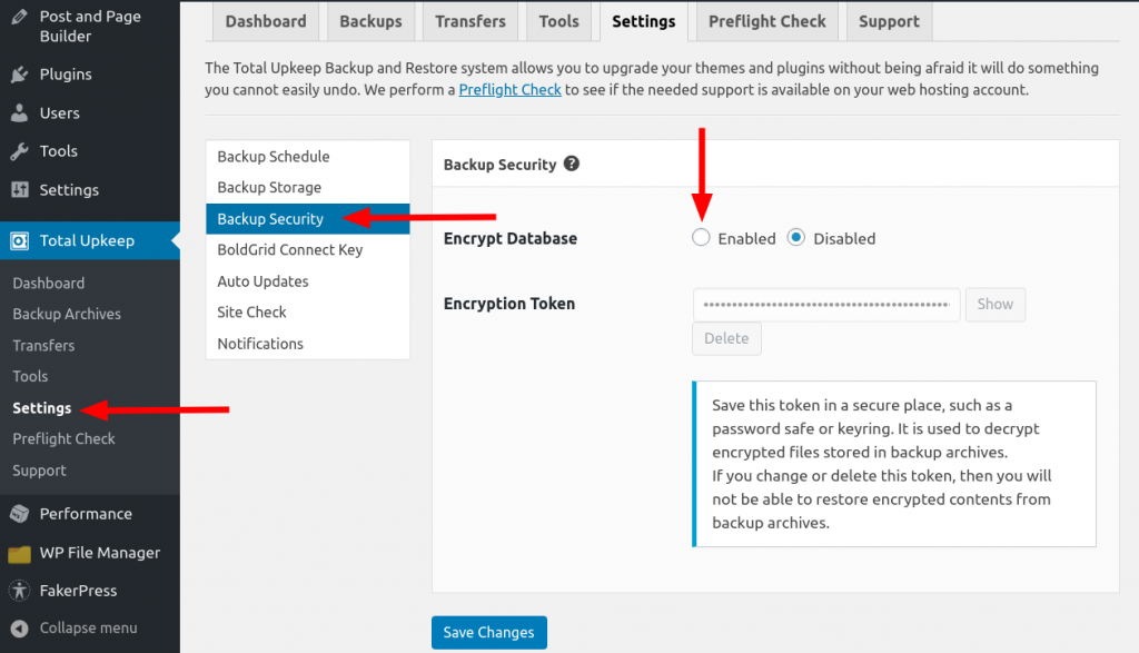 How to Encrypt Database Backups | BoldGrid