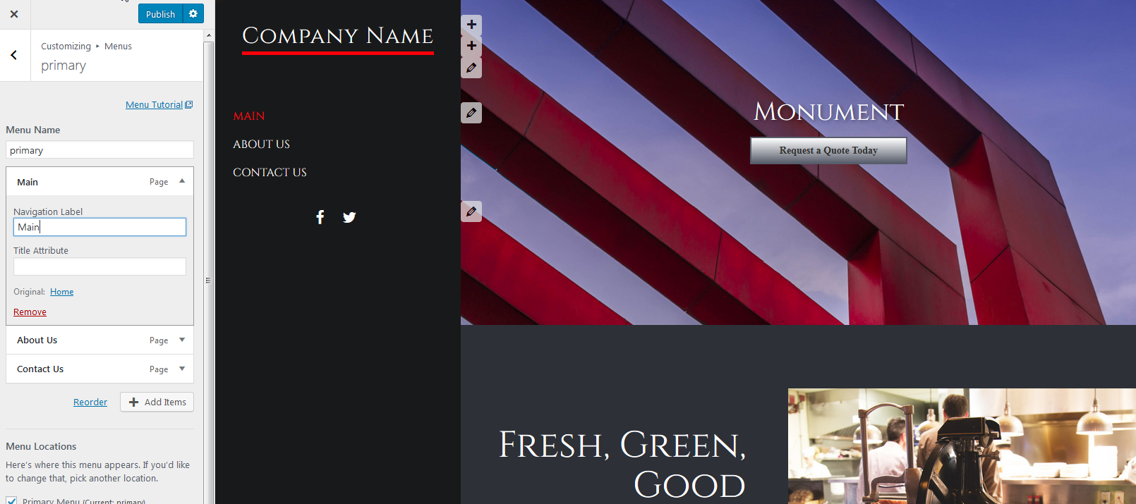 The Navigation Label of a menu item is grayed out. Why? | BoldGrid