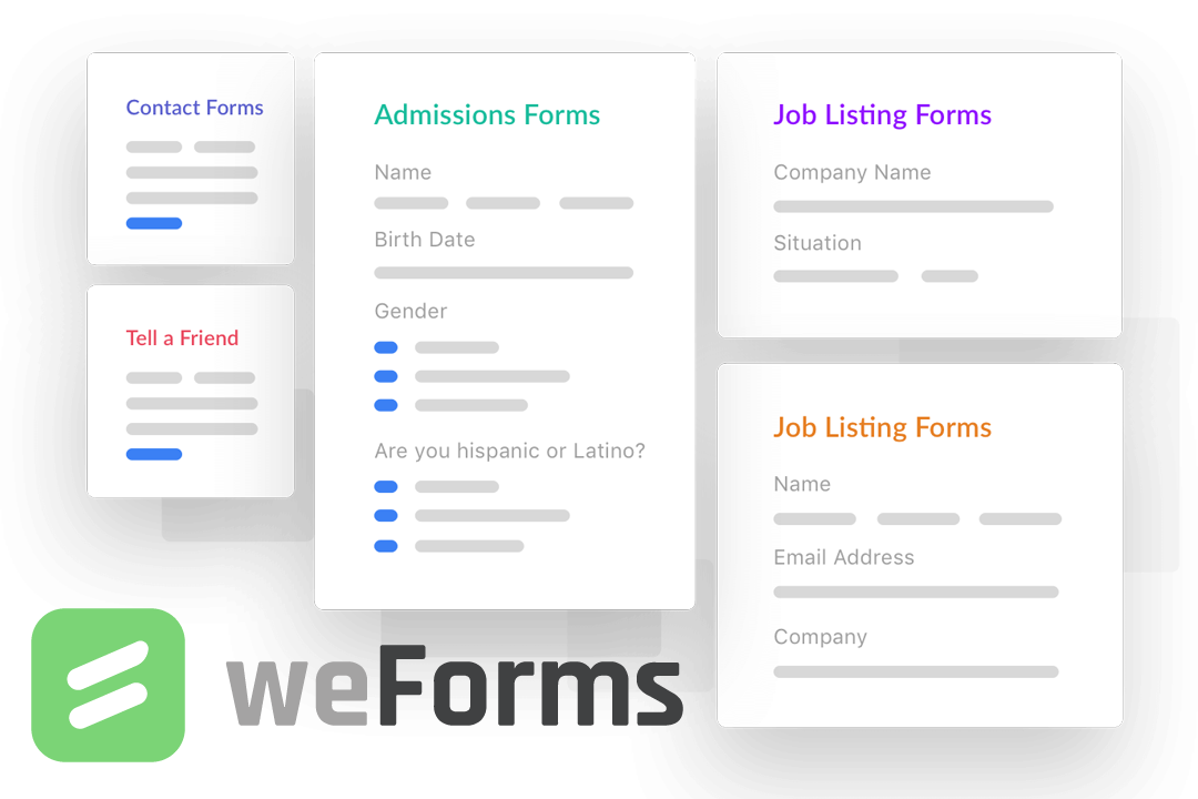 Weforms The Best Contact Form Plugin For Wordpress Boldgrid