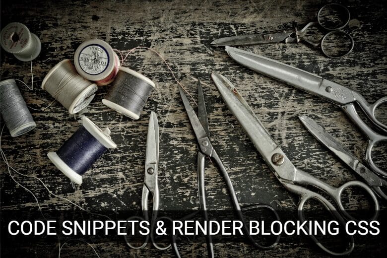 Fix render blocking css added by Code Snippets plugin | BoldGrid Fix render blocking css added by Code Snippets plugin | BoldGrid